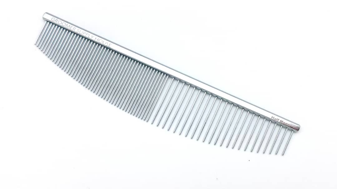 6.5in Half Moon Comb — Groomer Supply House